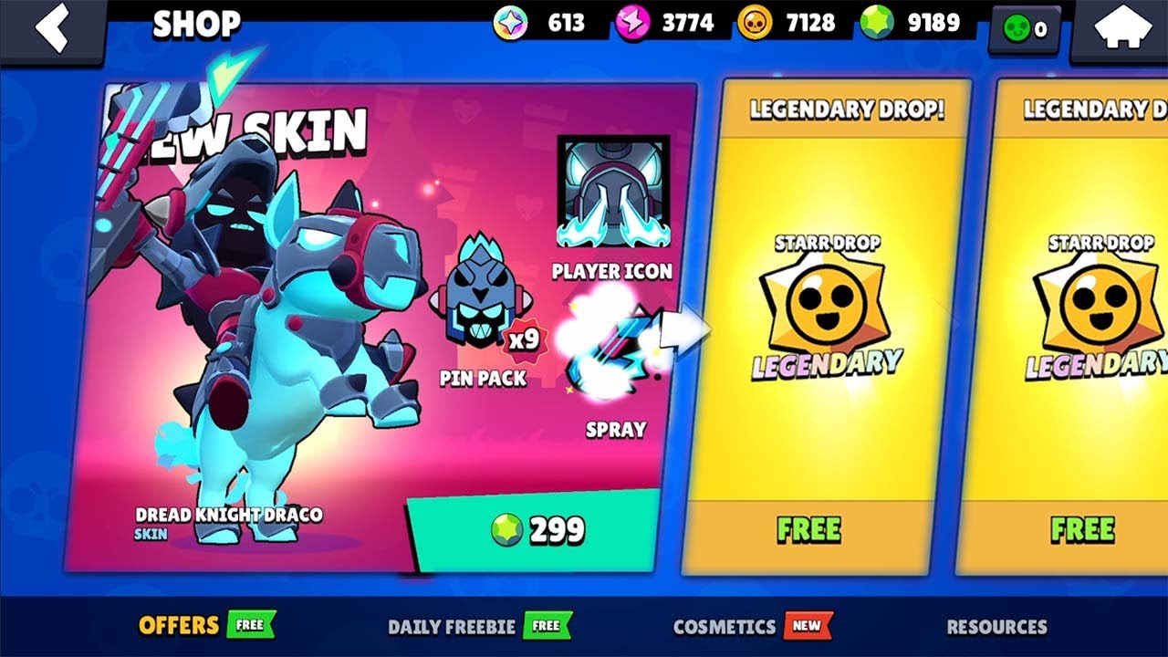 THANKSS!! 🔥DREAD KNIGHT DRACO! LEGENDARY GIFTS! 10,000 TROPHY ROAD ...