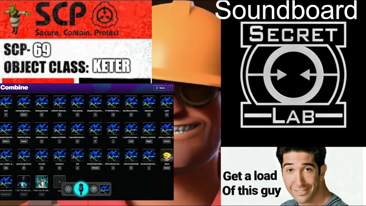 Using a soundboard in SCP Secret Laboratory - YouTube