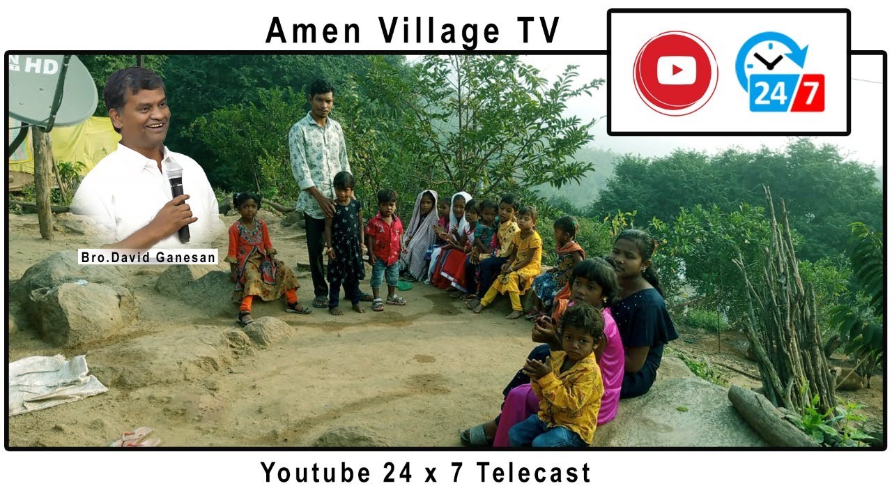 🔴LIVE | Amen Village Tv | Bro. David Ganesan | - YouTube