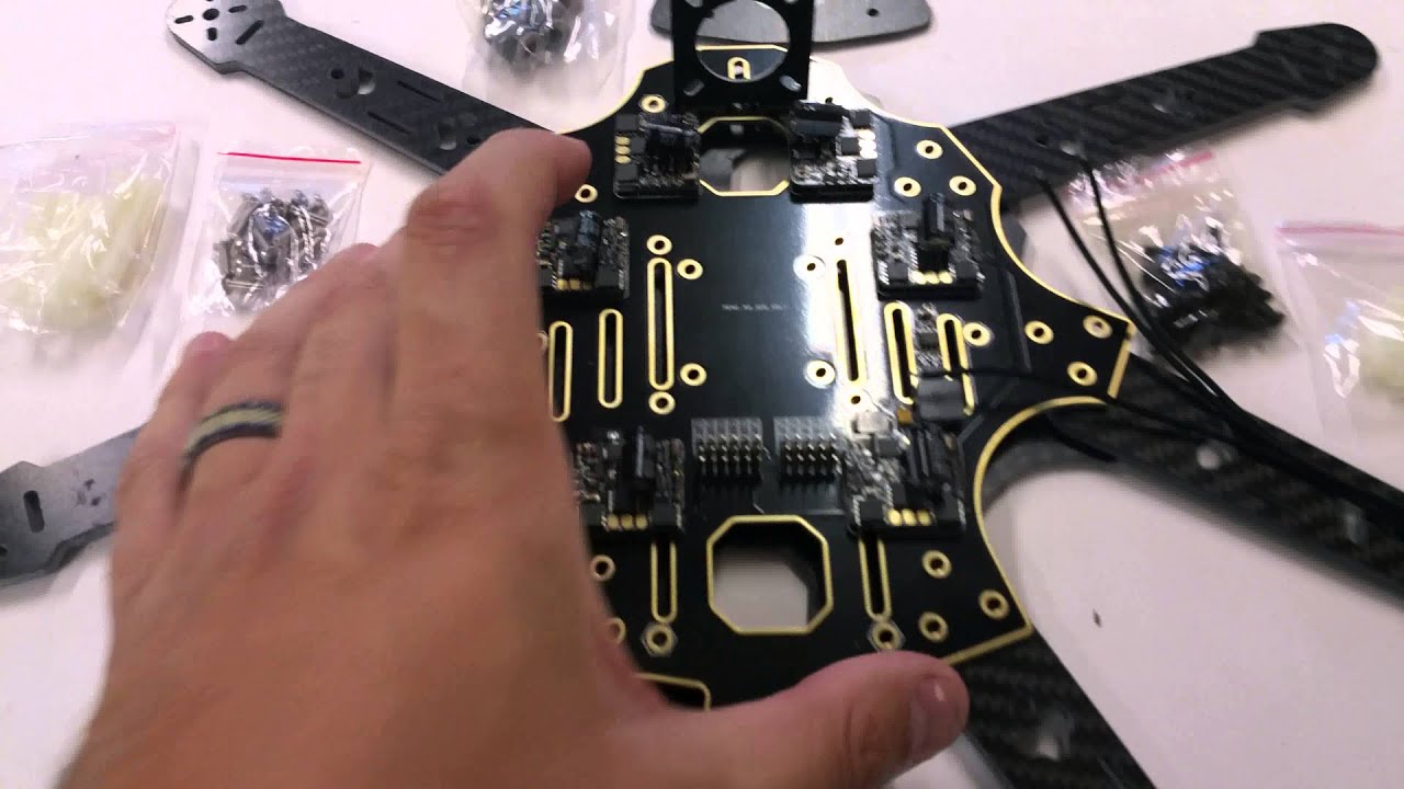 Quick Preview of Argonaut Mini Hex Frame with integrated ESC's - YouTube