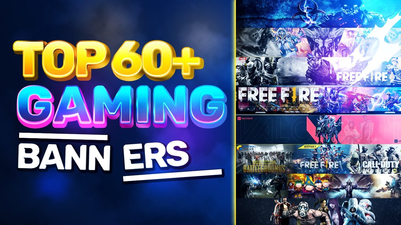 Top 60+ Gaming Banner Template No Text | Banner for PC/Mobile | Free ...