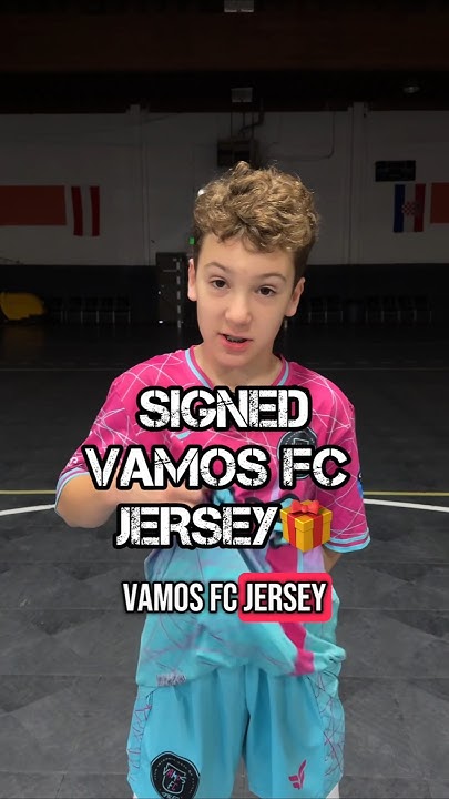 FREE VAMOS FC JERSEY!🎁 subscribe and comment for a signed Vamos FC jersey! #gabeserodio #vamos ...