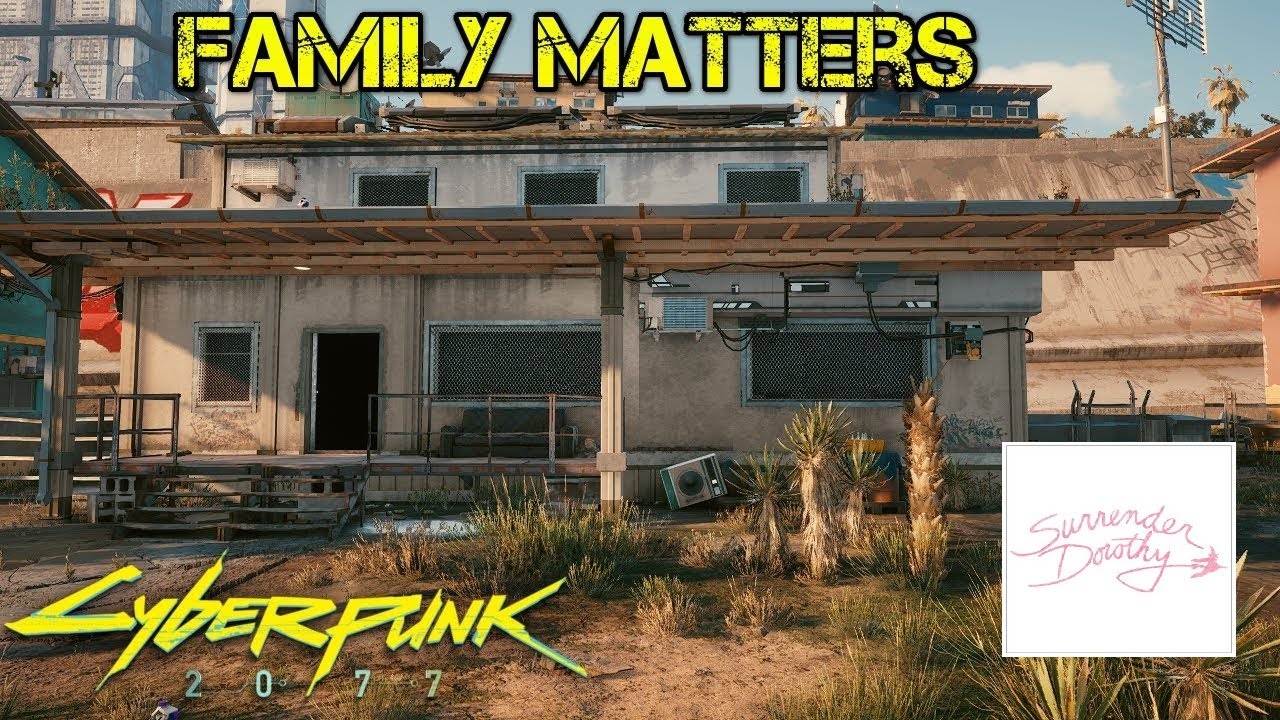Cyberpunk 2077 - Family Matters - YouTube