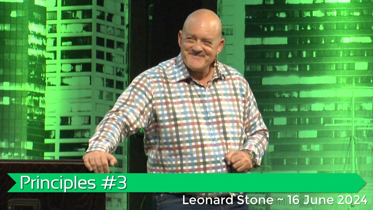 Leonard Stone with "Principles" #3 ~ 16 June 2024 - YouTube