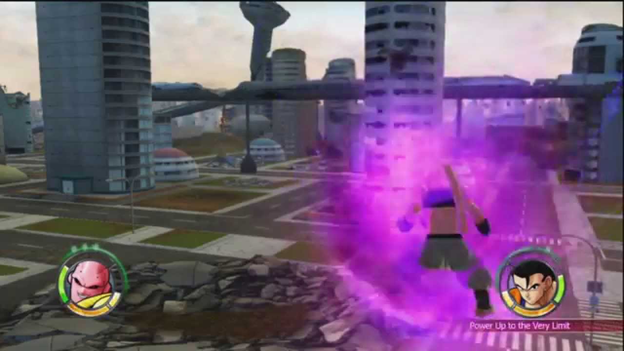 Dragon Ball Z Raging Blast 2 Gohan vs Majin Buu (Gotenks absorbed) Full ...