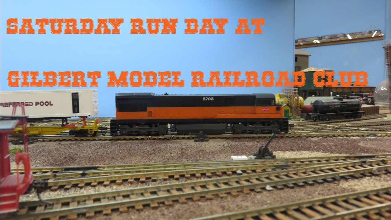 Saturday Run Day at Gilbert Model Railroad Club 10/05/25 #autism # ...
