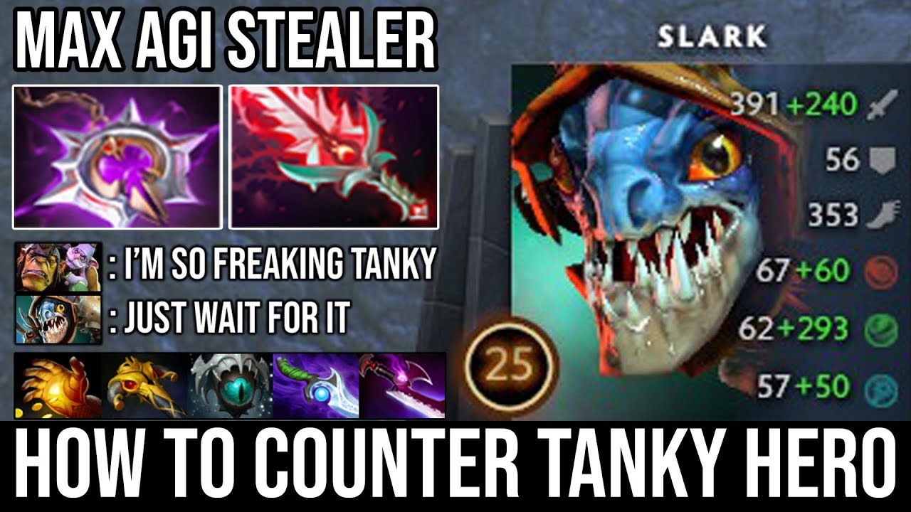 This is How Pro Slark Build to Counter Full Slots Alchemist | Crazy 100 ...
