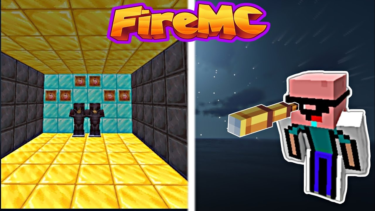 BASE RAIDING in FIRE MC @PSD1 - YouTube