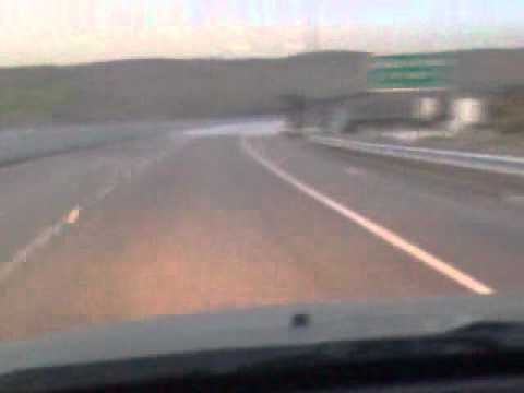Speeding On San Diego Freeway (125 Toll Road) Over 110 MPH - YouTube