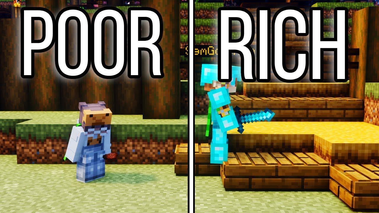 Simulating Poverty in Minecraft | Craftopia SMP | Chapter 2 - YouTube