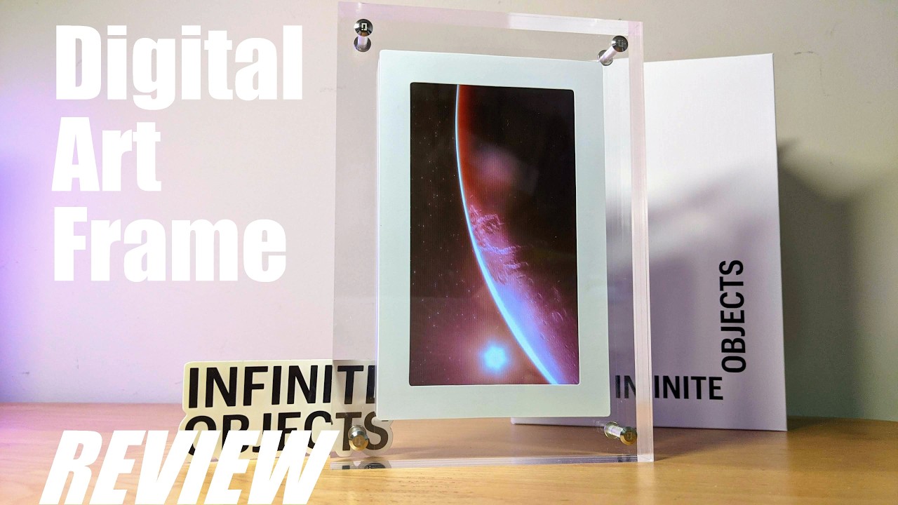 REVIEW: Infinite Objects Animated Digital Art Video Frame - Tour of the ...