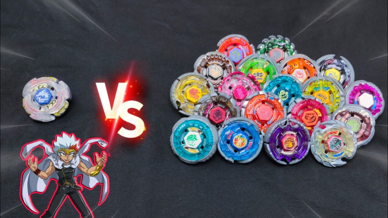 Lighting L Drago 100HF Beyblade vs All METAL FUSION BEYBLADES!!💪 ...