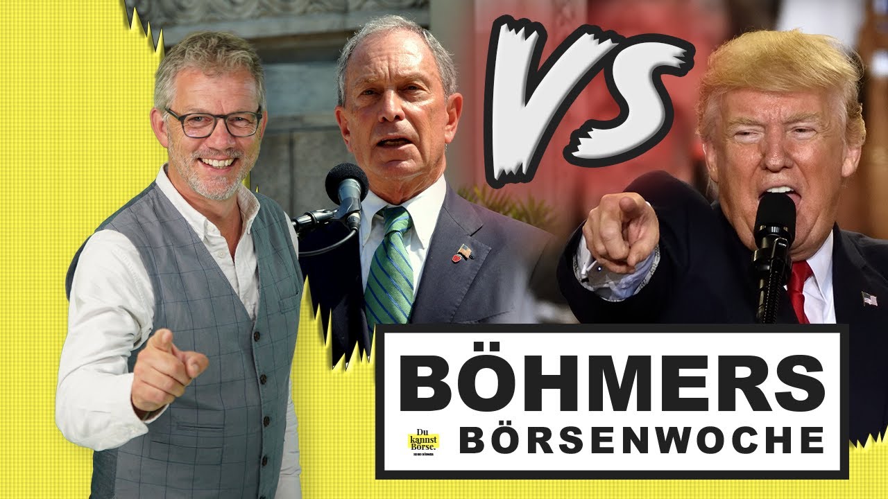Vorwahlen USA: Trump vs. Bloomberg | Du kannst Börse | mit Heiko Böhmer ...