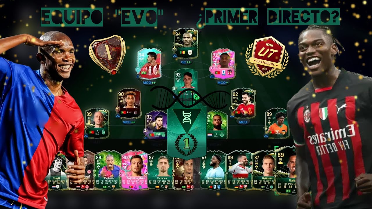 ¿HAGO MI PRIMER DIRECTO? FUT CHAMPIONS BRUTAL DEL "EQUIPO EVO"!!! | FC ...