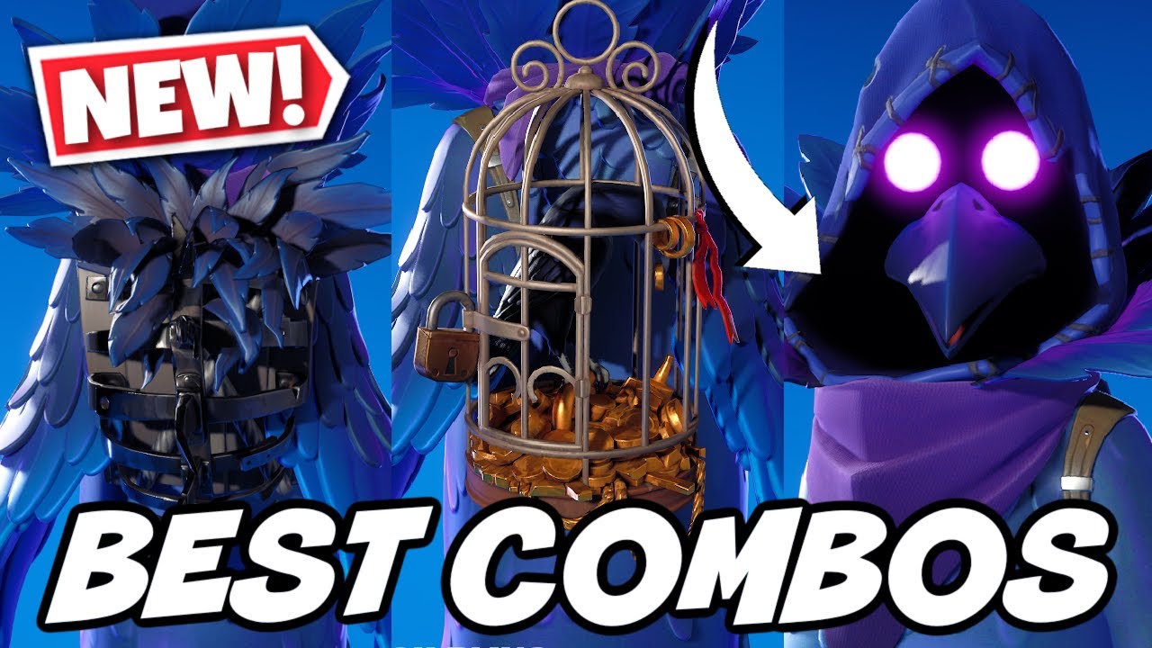 BEST COMBOS FOR *NEW* CORVUS SKIN! - Fortnite - YouTube