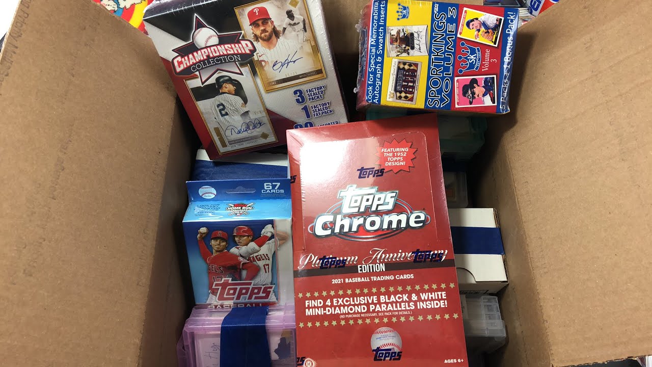 COURTESY PACKAGES FULL OF BASEBALL CARDS! - YouTube