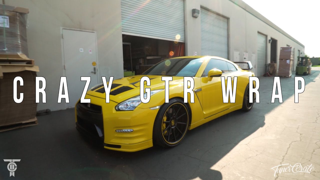 CRAZY GTR WRAP COLOR | Brianarg20'S GTR - YouTube