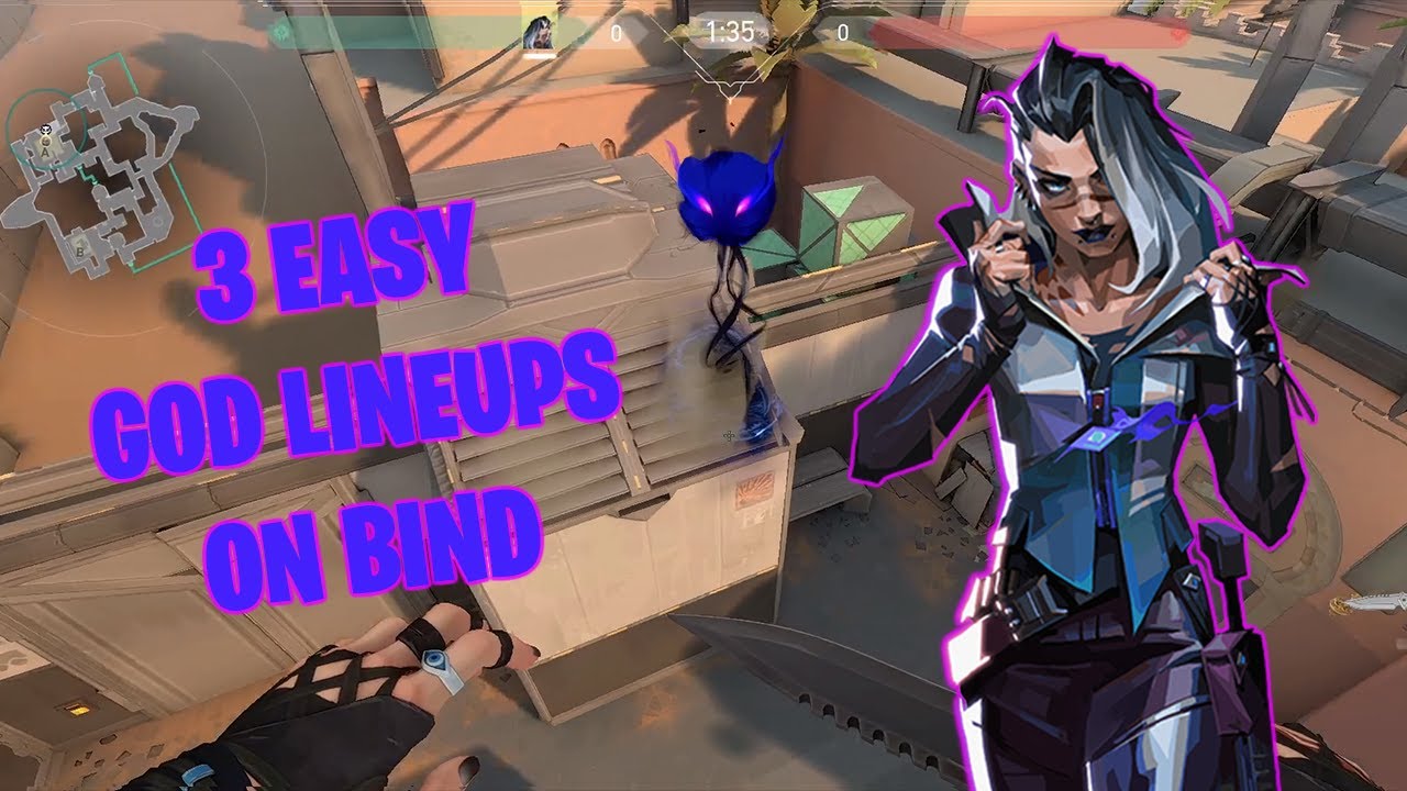 3 EASY FADE ATTACKER SIDE LINEUPS - BIND - YouTube