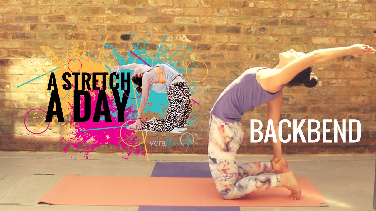 A Stretch A Day with VeraFlow™ - Backbend / Camel - Day 20 - YouTube