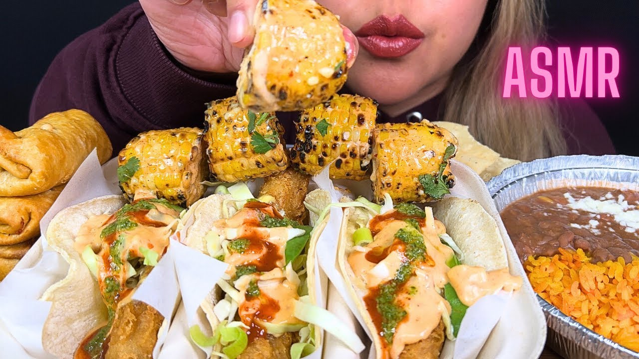 ASMR Mexican Food | Mukbang - YouTube