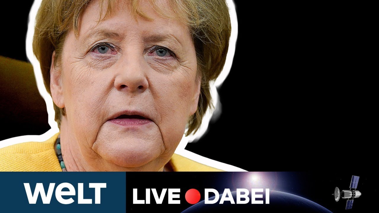 LIVE DABEI! Wohl das letzte Mal! Kanzlerin Angela Merkel erklärt sich ...