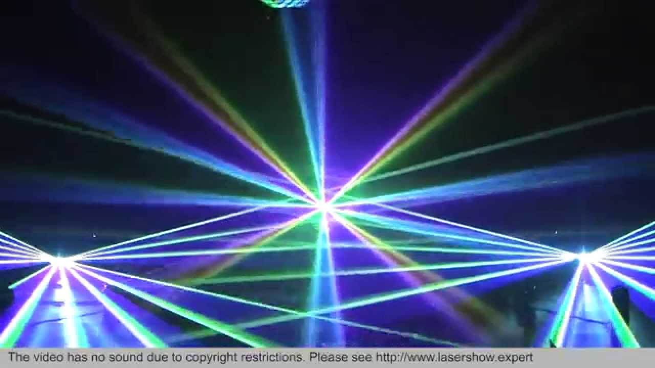 Laser Show Beamshow - Darude - Music - YouTube