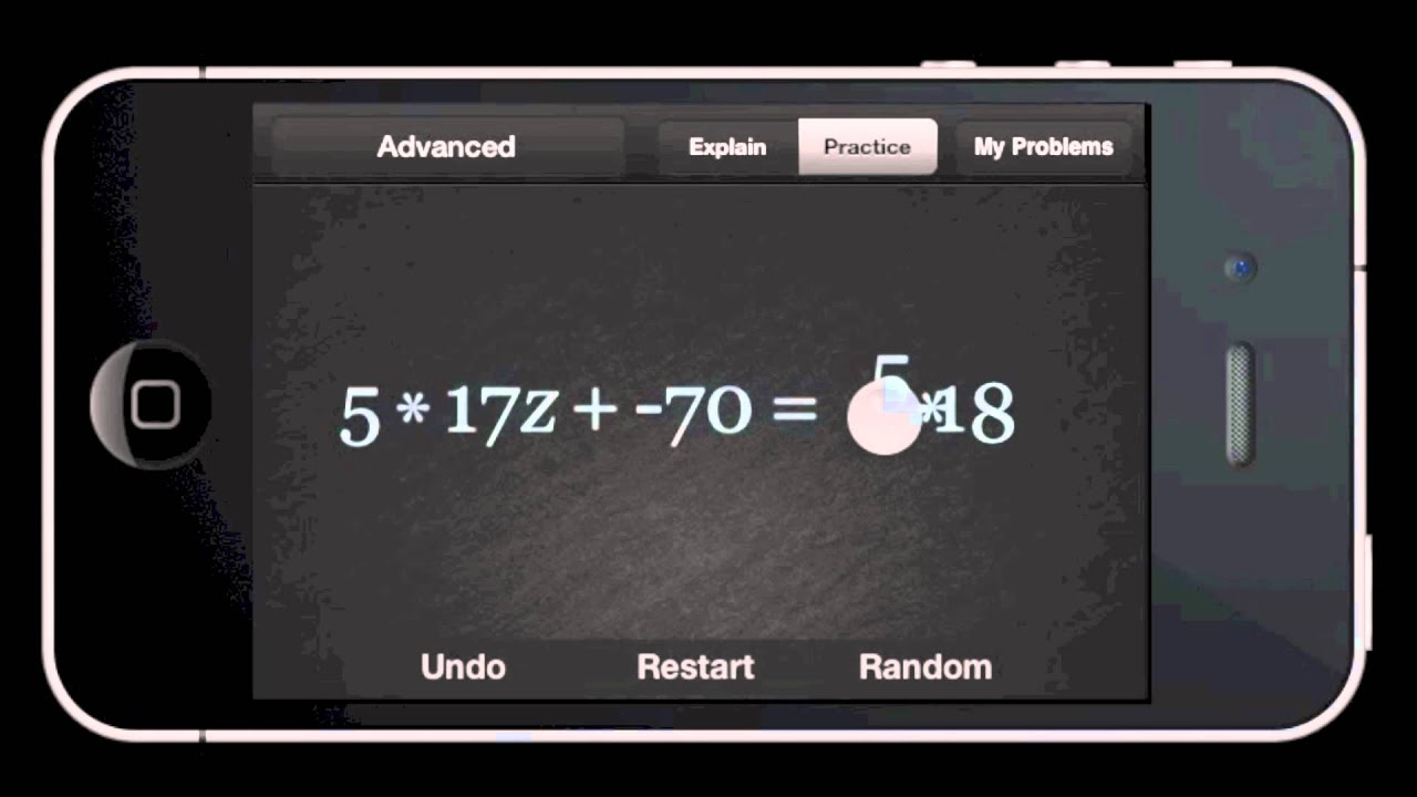 Algebra Touch for iPhone/iPad/iPod Touch - YouTube