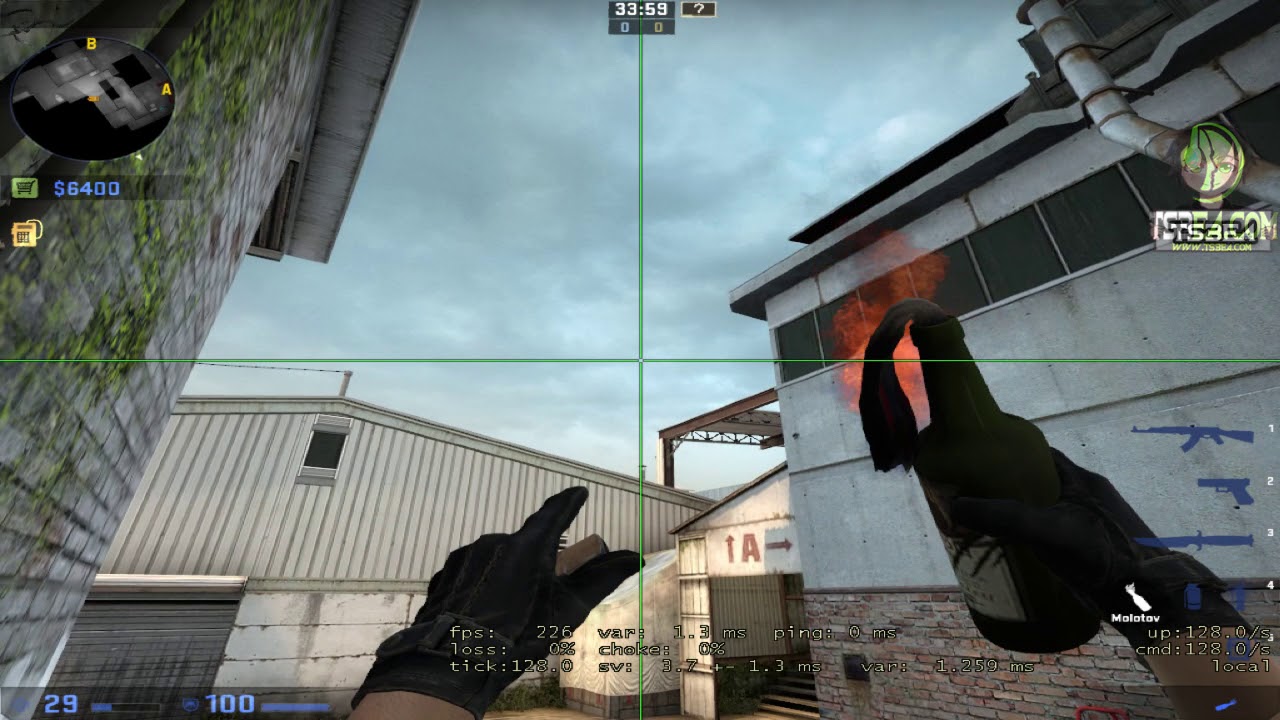 CSGO CACHE FIRE MID - YouTube