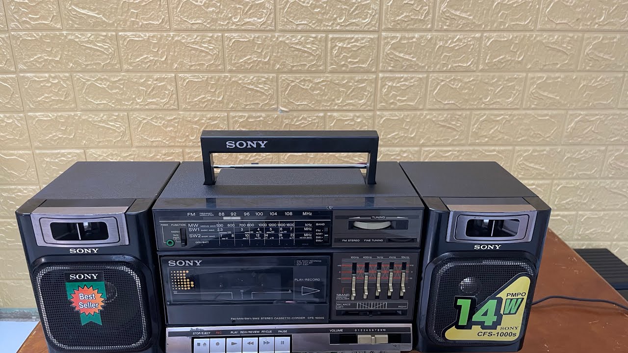 Giao dich thành công-Sony CFS 1000S -liên hệ Thuỳ Audio Sài Gòn ...