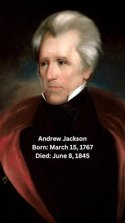 Andrew Jackson -7th President Of The United States🕊️#andrewjackson #usa ...