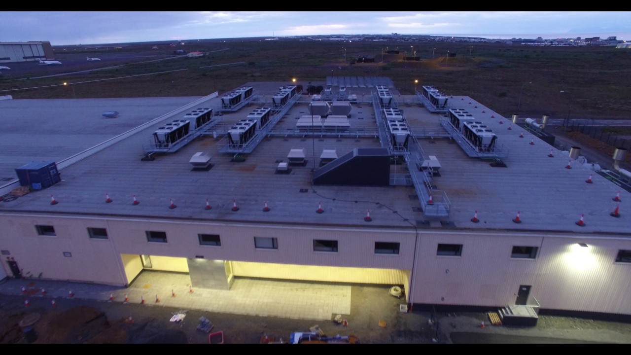 Data Center in the North Atlantic - YouTube
