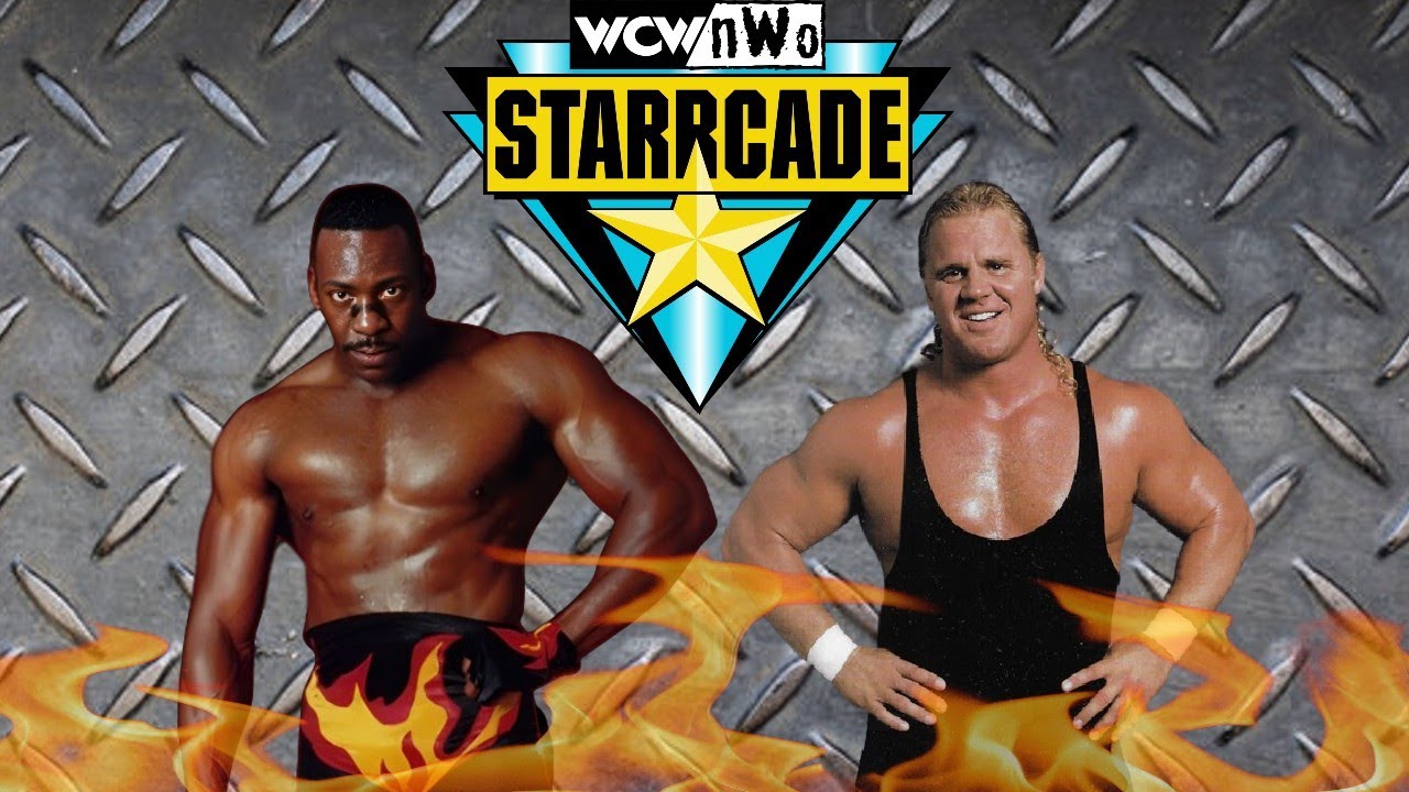 Loco & JCSix's WCW Starrcade 64 No Mercy Mod Matches Booker T vs Curt Hennig - YouTube
