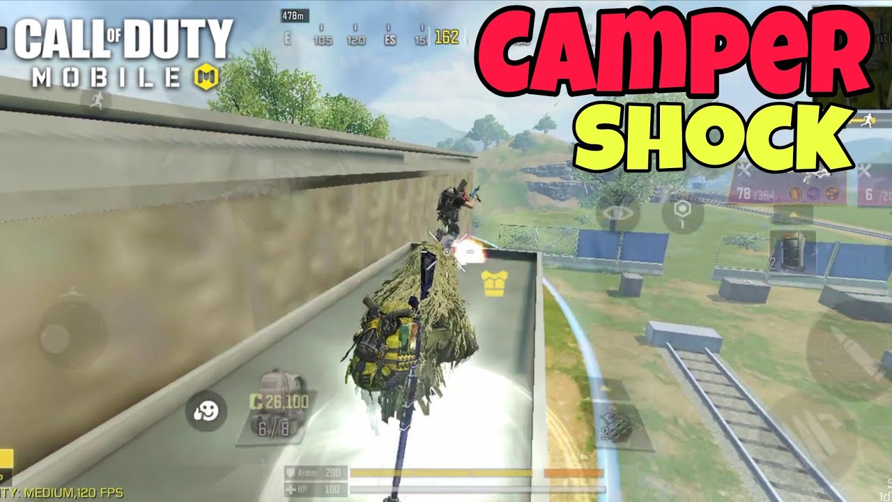 ♦️The Ultimate Campers CLUTCH in Train Stations Area in Cod mobile ...