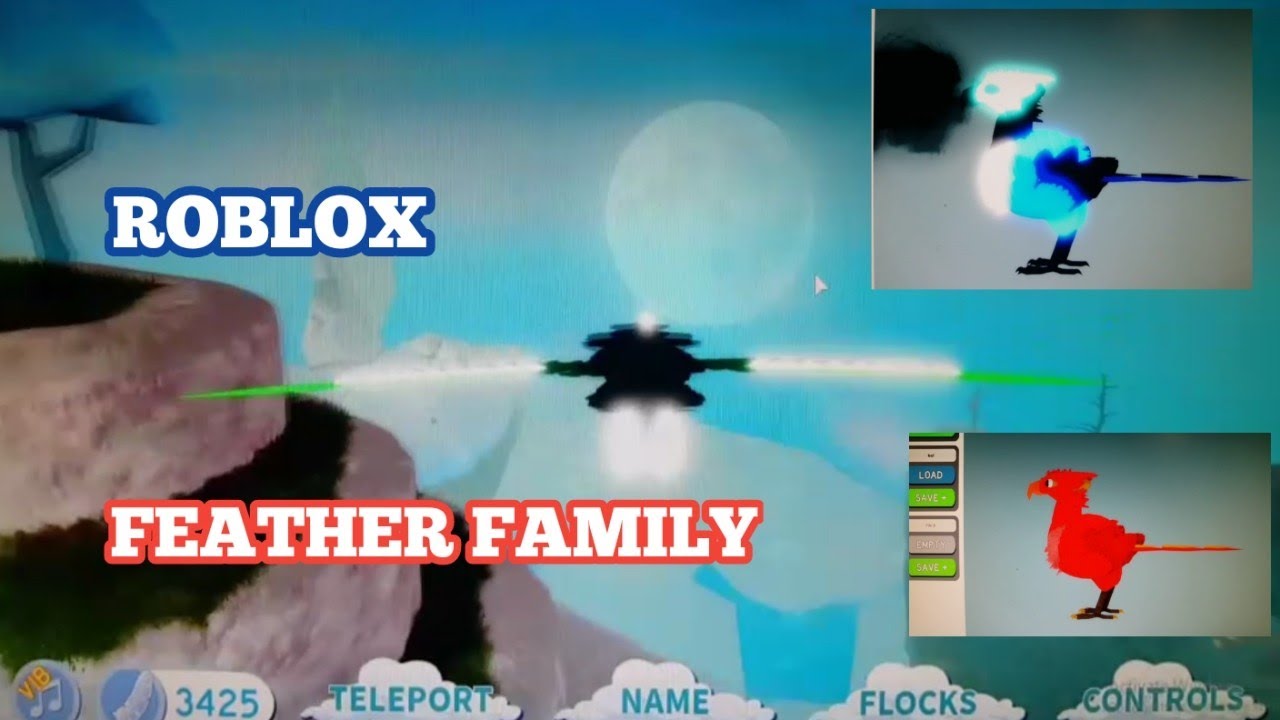 Feather family Roblox | Feather family Roblox game for kids | How build ...