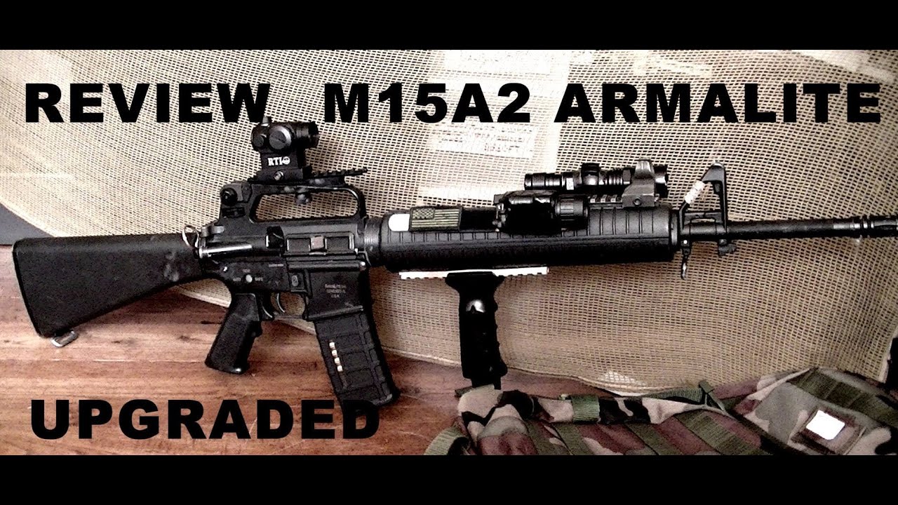 Review du M15A2 armalite de chez classic army - YouTube