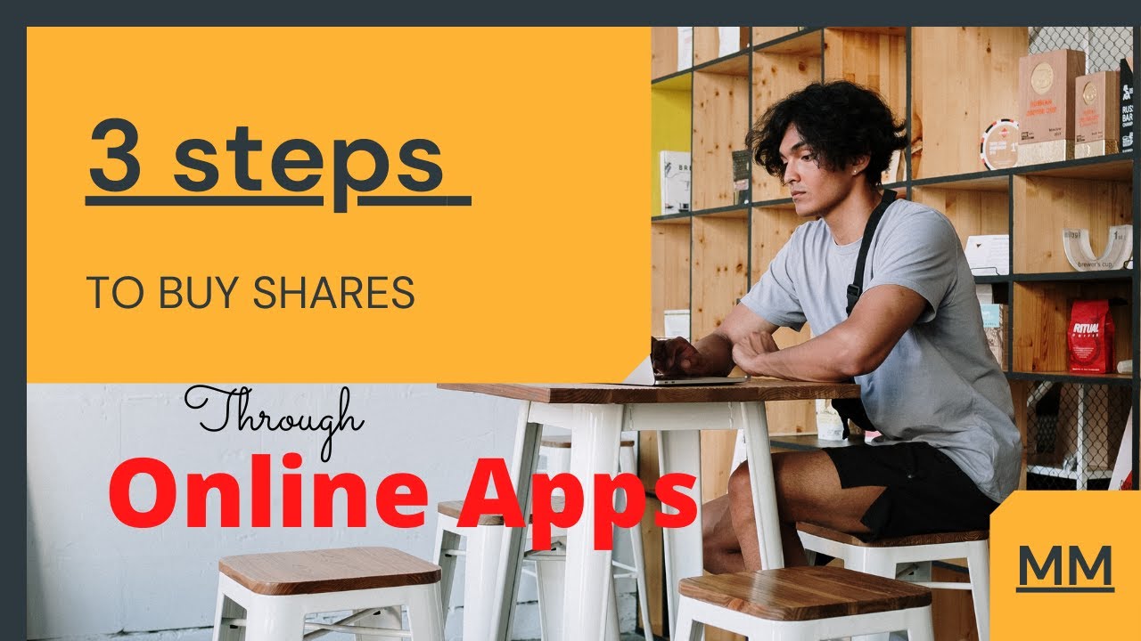 3 steps to invest in stocks how to purchase shares online apps - YouTube
