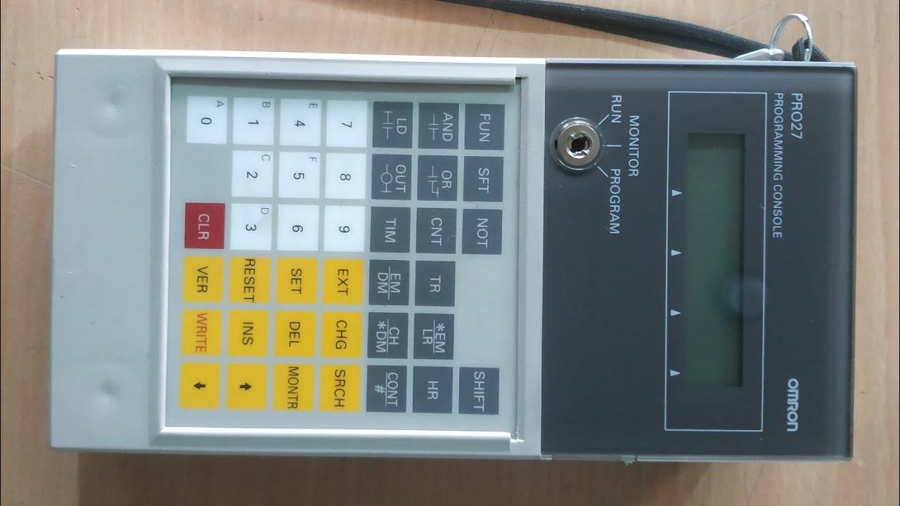 OMRON PRO27 PROGRAMMING CONSOLE | C200H-PRO27-E | Super-Tech Marine ...