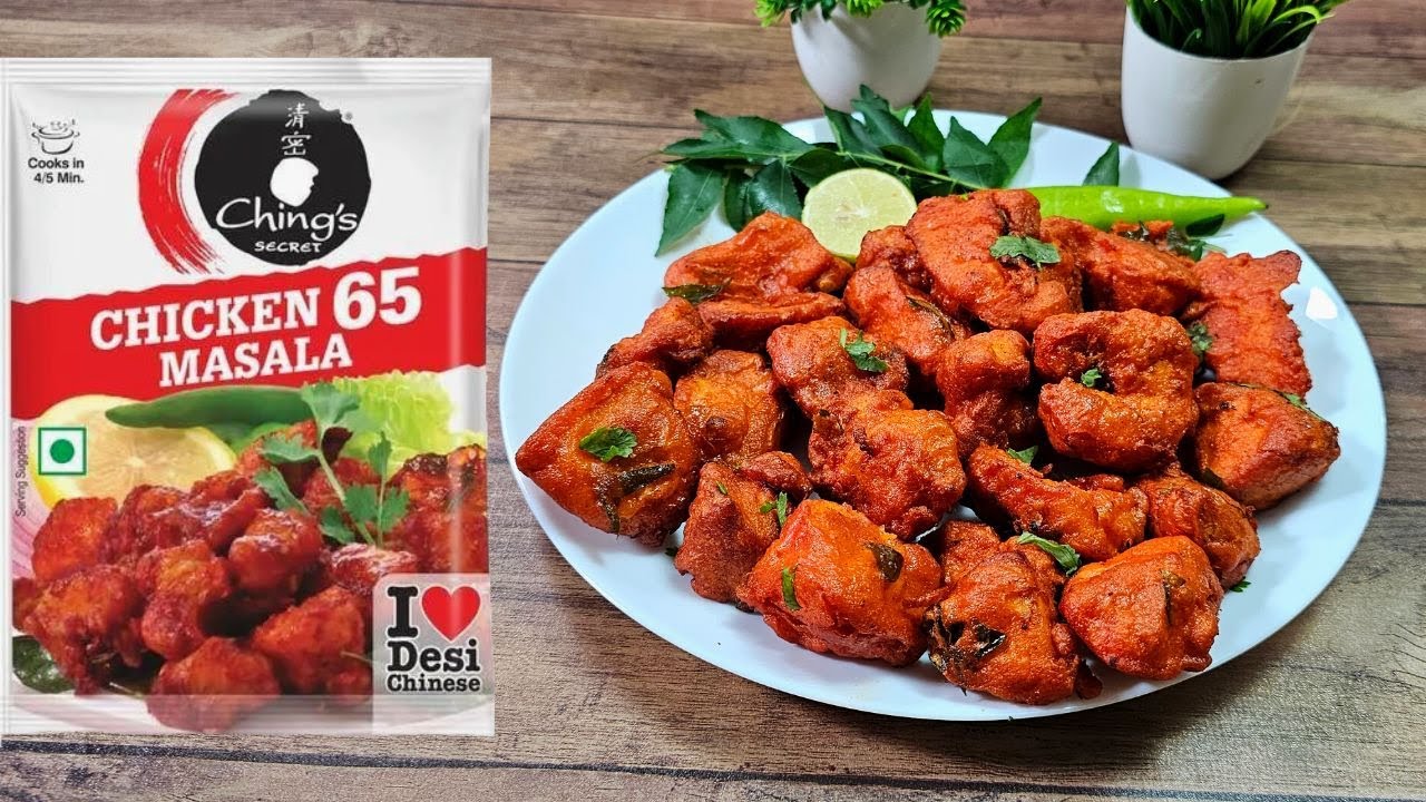 Ching's Secret Chicken 65 Masala Recipe | चिंग'स सीक्रेट चिकन 65 मसाला ...