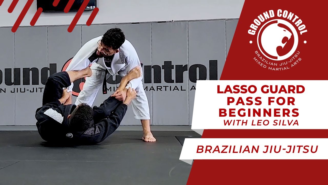 Lasso Guard Pass for Beginners w/ Leonardo Silva - YouTube
