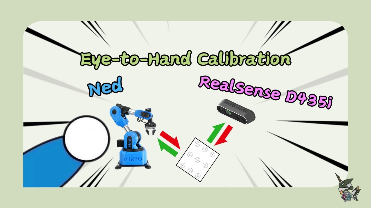 Ned : Convert depth camera coordinates to world coordinates [ Ch.3-4 ...