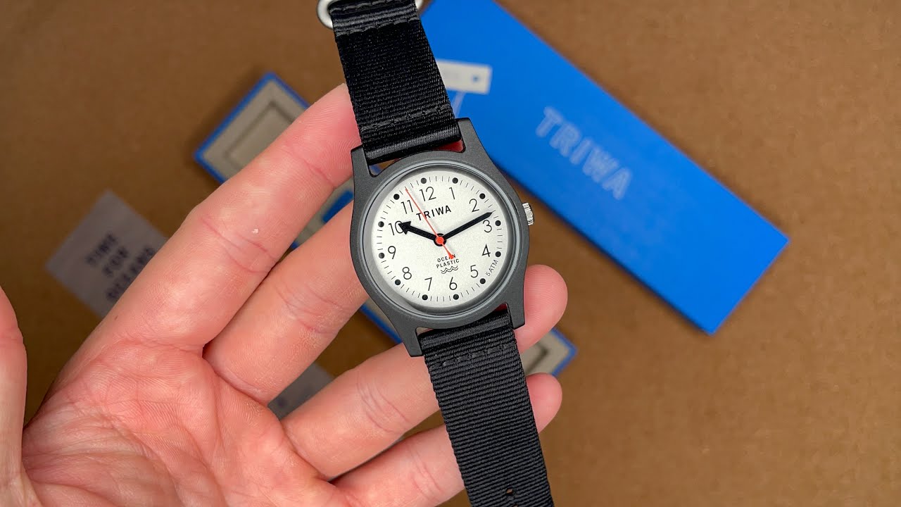 Triwa Ally Fund - The Watch that is made out of recycled plastic ♻️ ...
