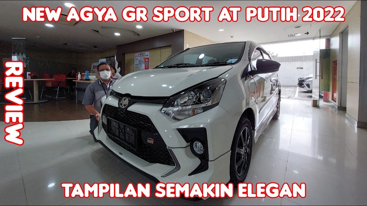 New Agya GR Sport Model Baru 2022 |Review New Agya GR Sport AT Putih ...