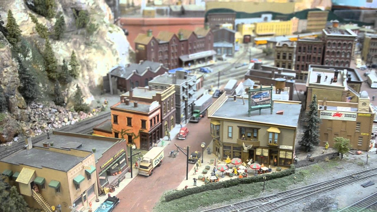 Amazing HO Train Scale Display at Colorado Railroad Museum - YouTube