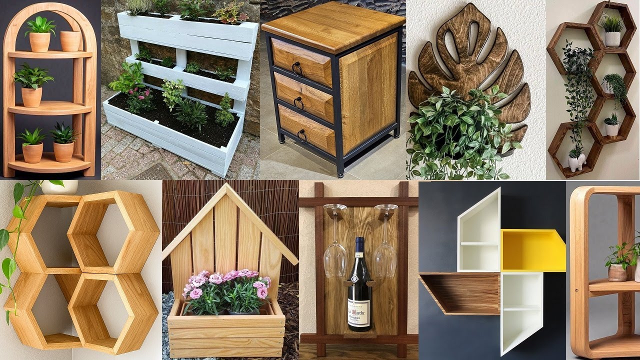 Small and medium woodworking projects ideas for profit - YouTube