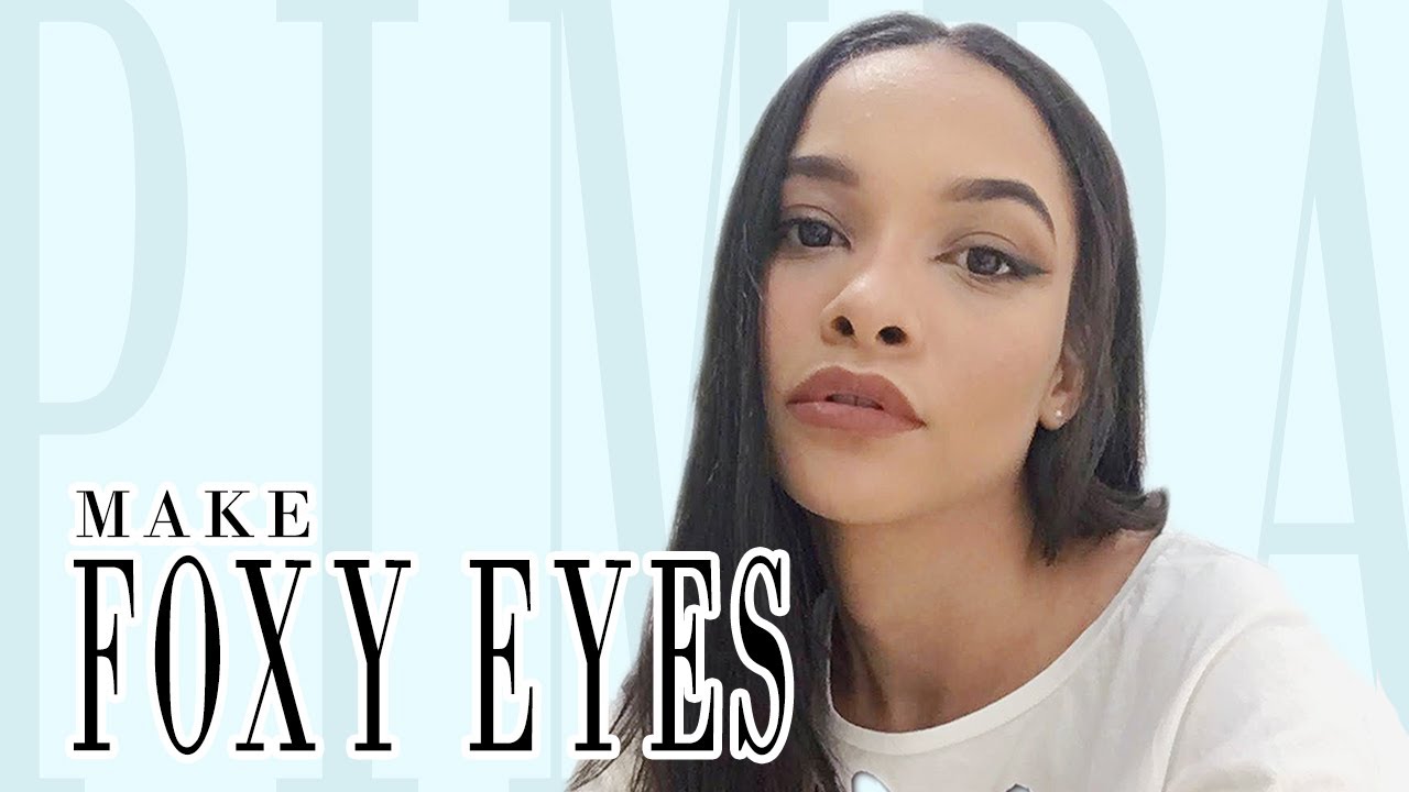 MAKE FOXY EYES deu muito certooo | PIMPA - Camilla Rocha - YouTube