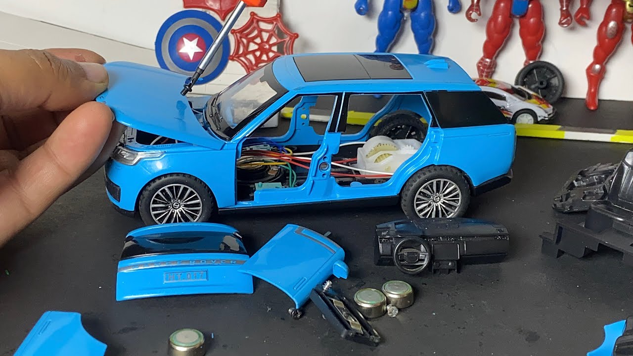 Restoration Of Diecast Car - Removing Every Screw & Part (Part 1) - YouTube