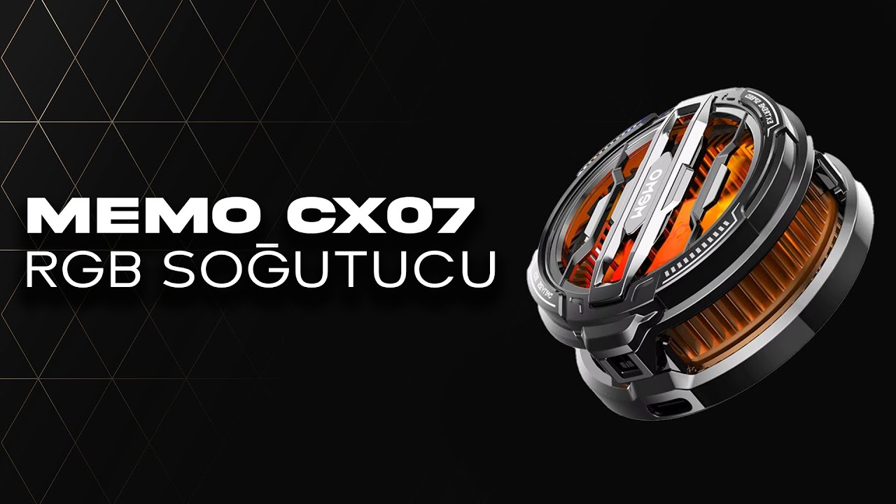 Memo CX07 RGB Telefon Soğutucu İncelemesi - YouTube