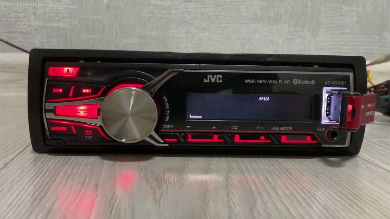 JVC KD-X310BT - YouTube