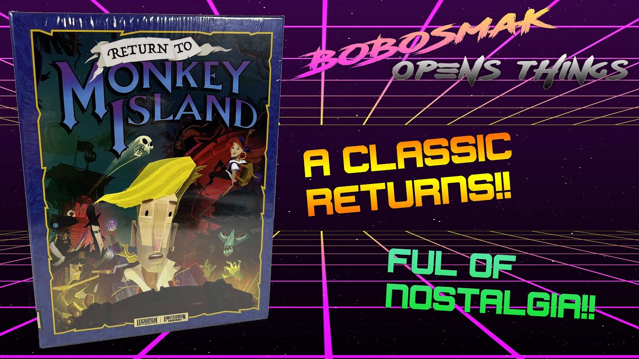 PS5 Unboxing: Return to Monkey Island - Collector's Edition (Limited ...