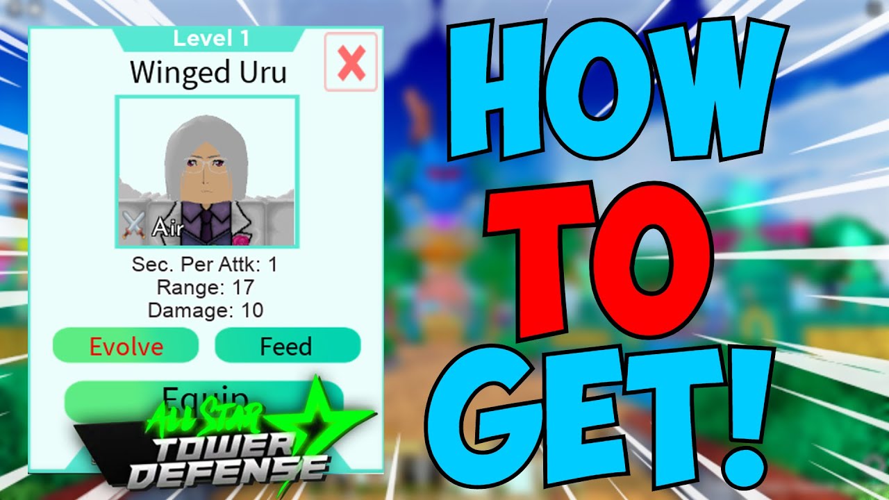 How To Get Exclusive Free Winged Uryu In All Star Tower Defense! - YouTube